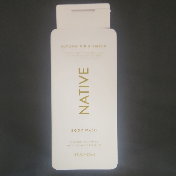 Native | Bath & Body | Native Autumn Air Amber Body Wash White | Poshmark